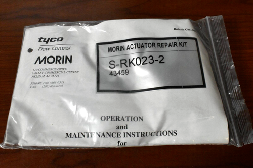 Tyco S-RK023-2 Morin Actuator Repair Kit 43459 | eBay