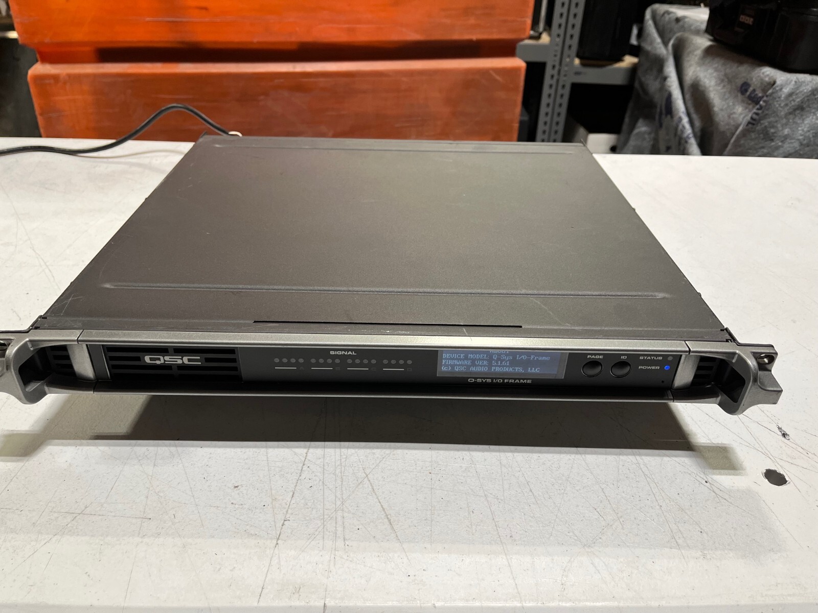 QSC Q-SYS I/O Frame + 16 outputs / brand new power supply | eBay