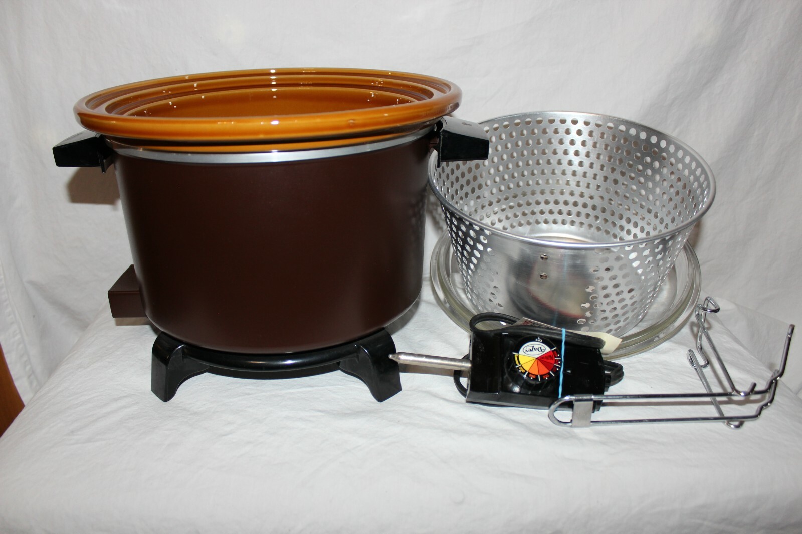 Vintage Dazey 6 quart Chef's Pot Deep Fryer Slow Cooker Model DCP-6 | eBay
