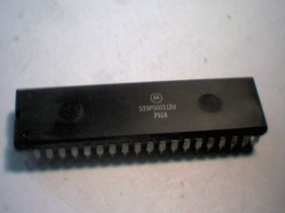 Rare computer chip Motorola 539P00011BU 1979 vintage old 40-pin | eBay