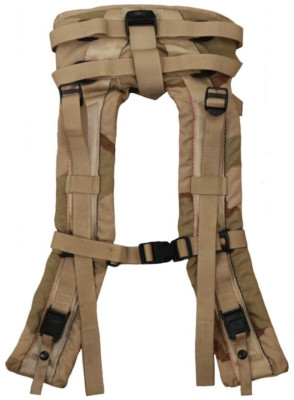 US Molle II Shoulder Straps Large Rucksack Desert 3 Color DCU Military ...