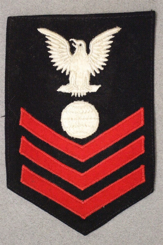 USN Navy Rate 713: PO1 Electrician's Mate - navy blue, 1944 | eBay