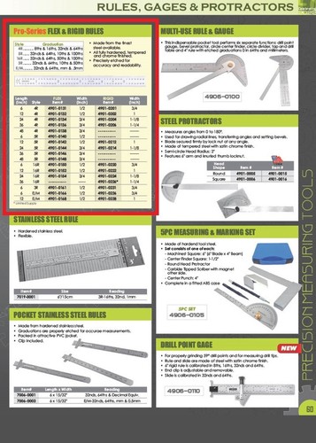 6 /2" 5R FLEX RULE (4901-0140) for sale online | eBay