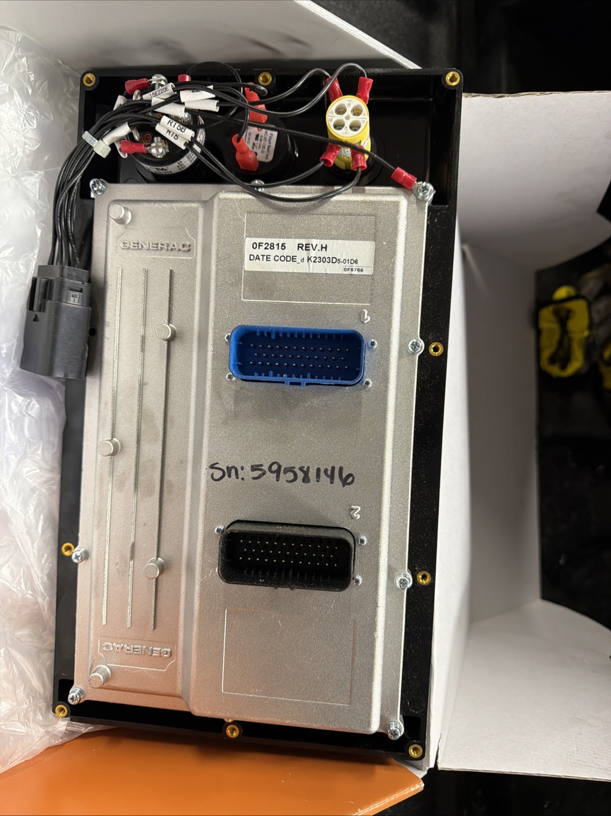 Generac #0F2815 H-Panel Controller for H100 Non-Programmed | eBay