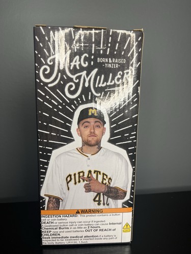 Mac Miller Bobblehead PNC Park 7/19 NIB Pittsburgh Pirates Collectible ...