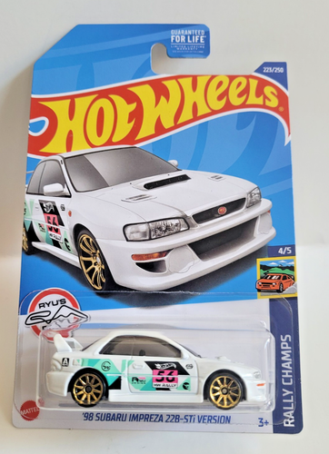 Hot Wheels Treasure Hunt Rally Champs '98 Subaru Impreza 22B STi ...