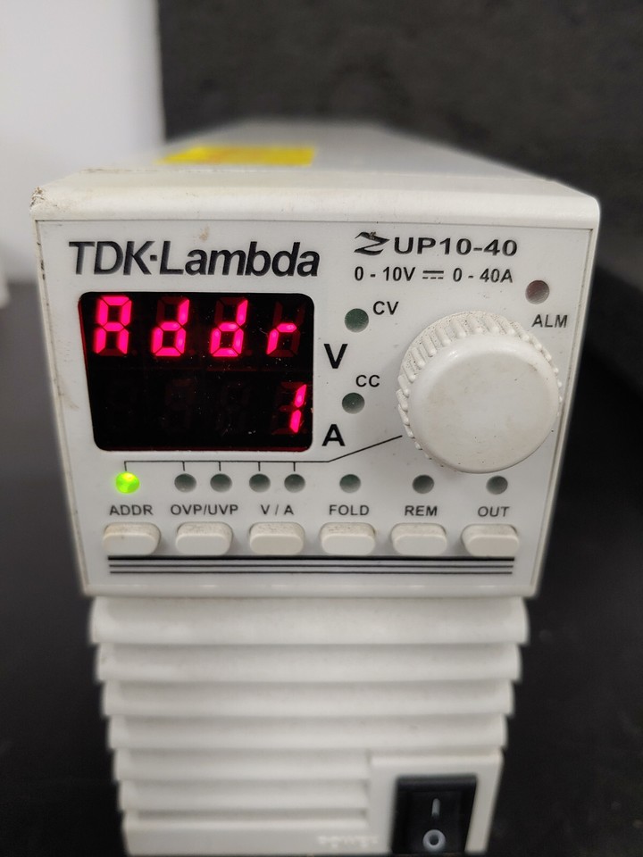 TDK LAMBDA ZUP10-40 Programmable Power Supply | eBay