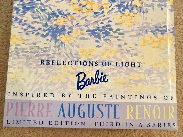 Reflections of Light Barbie Inspired by Pierre Auguste Renoir 1999 NRFB ...