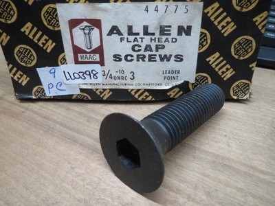 3/4-10 X 3 FLAT HEAD CAP SCREW 1 PC ALLEN #44775 (LL0398-1) | eBay