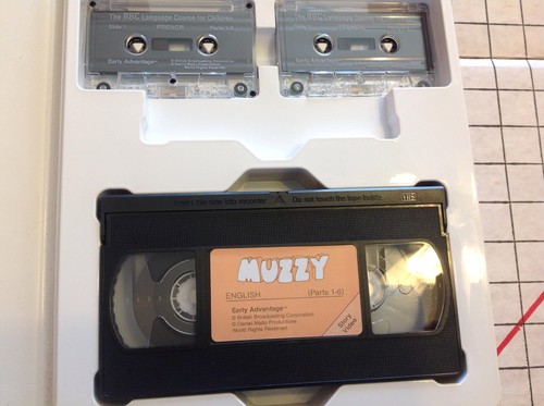 French Language Course BBC Muzzy Early Advantage Children VHS Videos ...