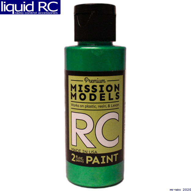 Mission Models RC Iridescent Turquoise Polycarbonate/lexan Paint 2oz ...
