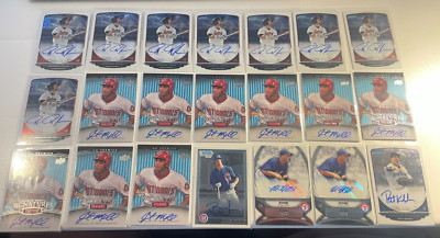 (250) MLB Baseball Auto Autograph Rookie Card RC LOT QTY x250 Book ...