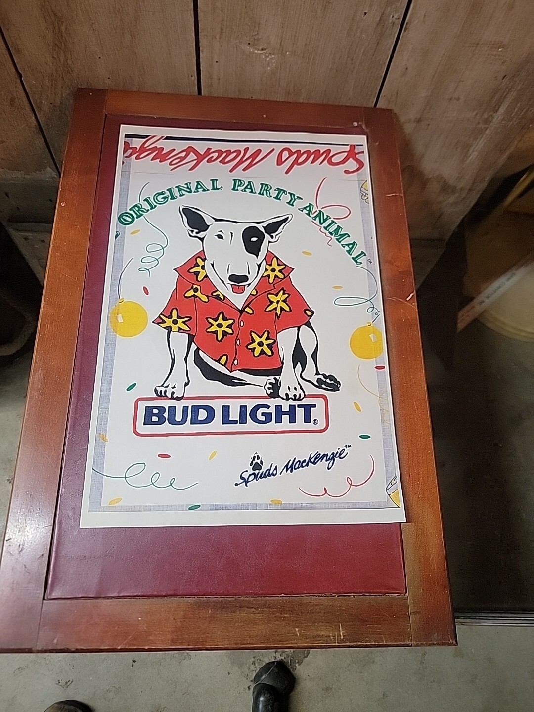 Vintage Spuds Mackenzie "ORIGINAL PARTY ANIMAL" Poster / NOS/ 11' x 17 ...