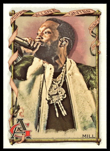 Meek Mill 2023 Topps Allen & Ginter Rapper Card #277 | eBay
