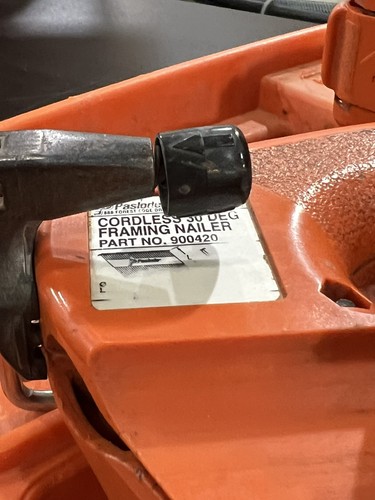 Paslode 30 Deg Framing Gun Nailer - Battery And Fuel Cell - No Charger ...