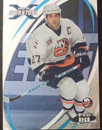 2002 - 2003 ITG Be A Player Mike Peca Signature Series #132 Hockey Card ...