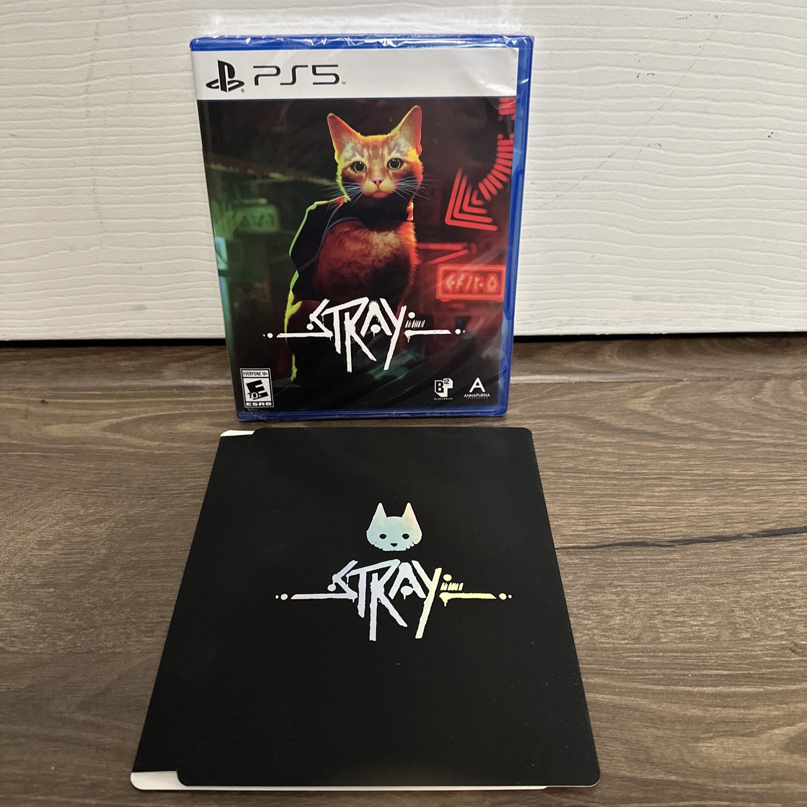 Stray Exclusive Edition PlayStation 5 PS5 - iam8bit - SEALED w/Sleeve ...