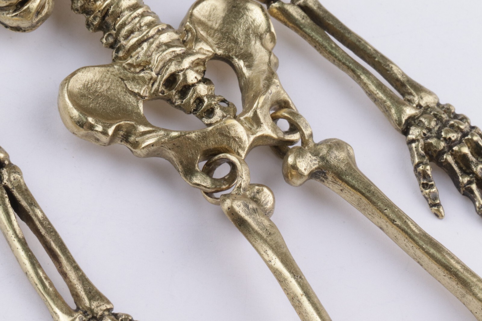 GIGANT Pendant SKULL Bones SKELETON Talisman Charm BI… - Gem