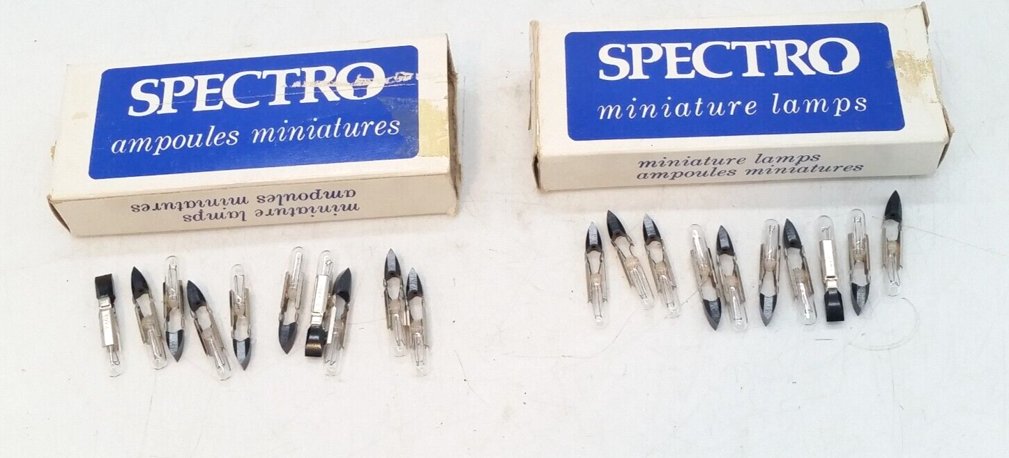 Spectro ATS-5604 Miniature Lamps - 2 Packs of 10 | eBay