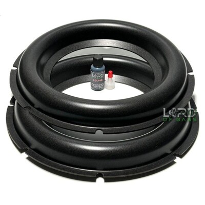 Two 12" Big Roll Subwoofer Foam Surround Repair Kit | eBay