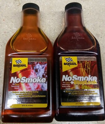 Bardahl 1020 Additive No Smoke Oil for Engines 4 Stroke + Stop Leak Lot ...