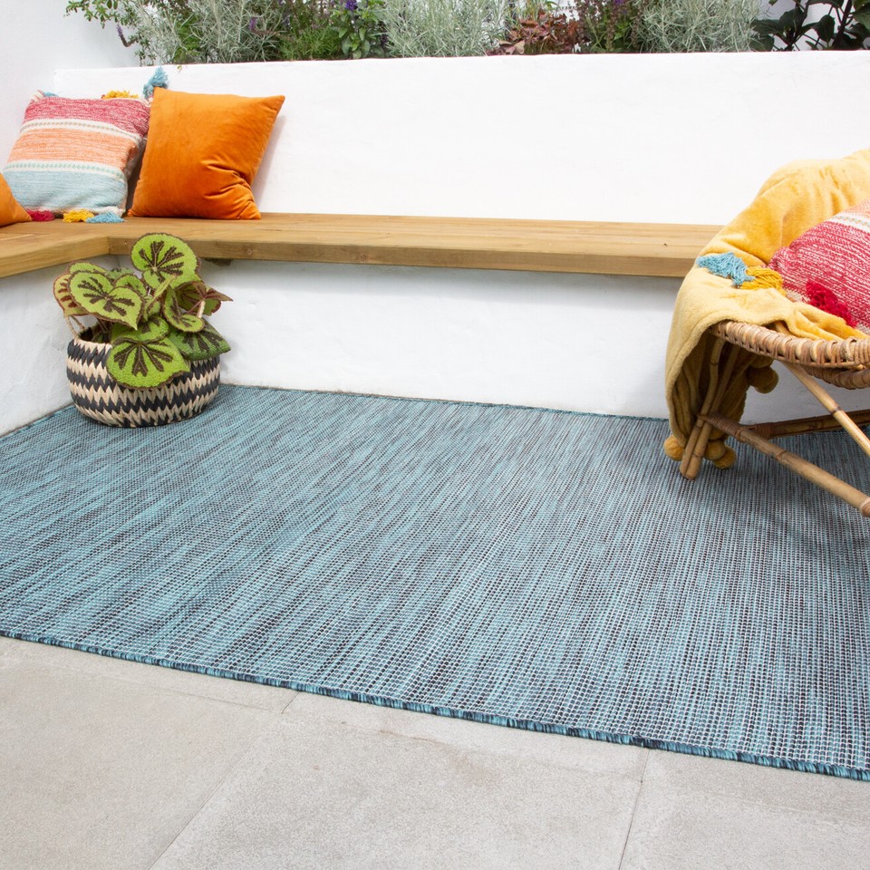 Washable Indoor Rug | Spill Resistant Patio Outdoor Rugs | Modern Area ...