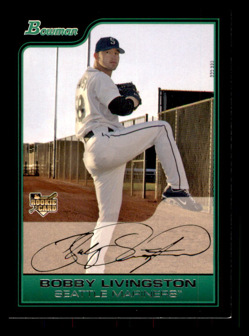 2006 Baseball Bowman Bobby Livingston Seattle Mariners #BDP32 RC | eBay