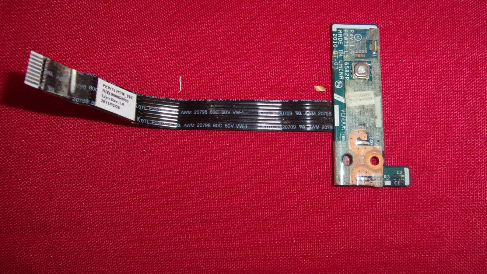 Packard Bell TK11 Power Button On/off Switch LS-6582P | eBay Australia