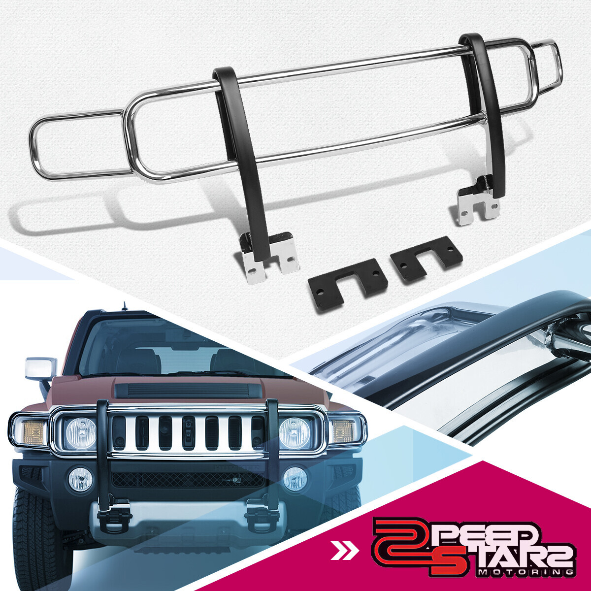 Brush Guard Hummer H3x YIKATOO® Brush Grill Guard For 2006 2011