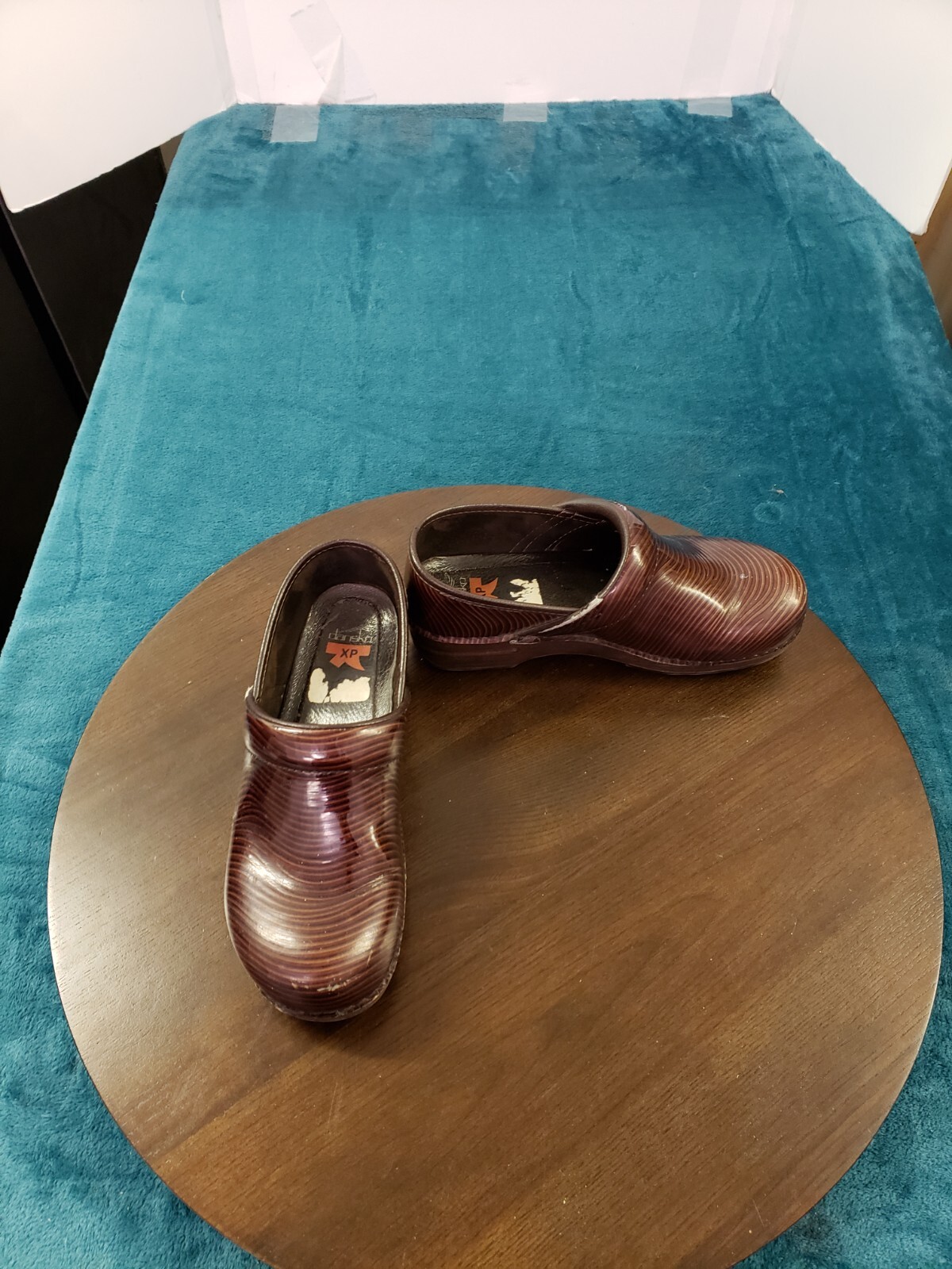 Dansko XP Professional Womens Stripped Brown Clogs Sz… - Gem