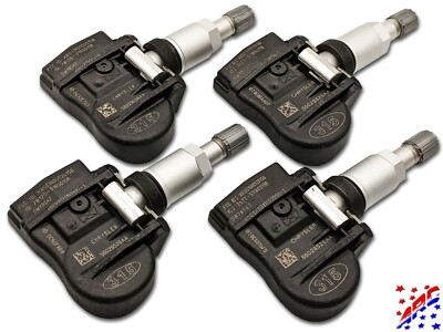 Complete Set of 4 Genuine OEM Mopar TPMS Tire Pressure Sensors Kit ...