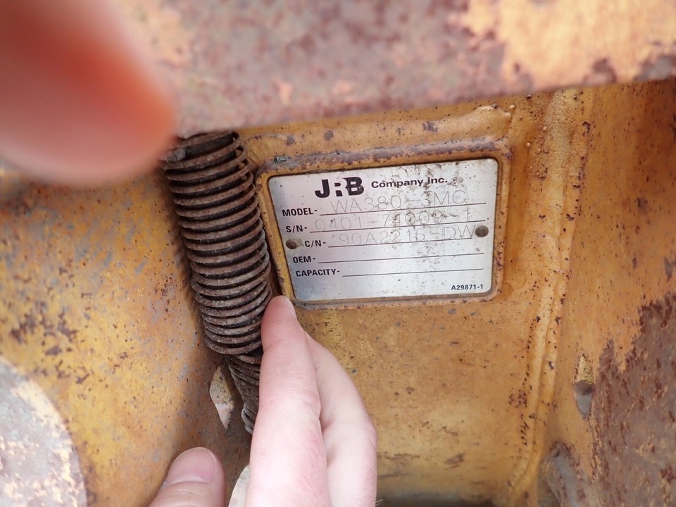 JRB 418 Side Dump Bucket NICE! Komatsu Deere WA320 644K 644J | eBay