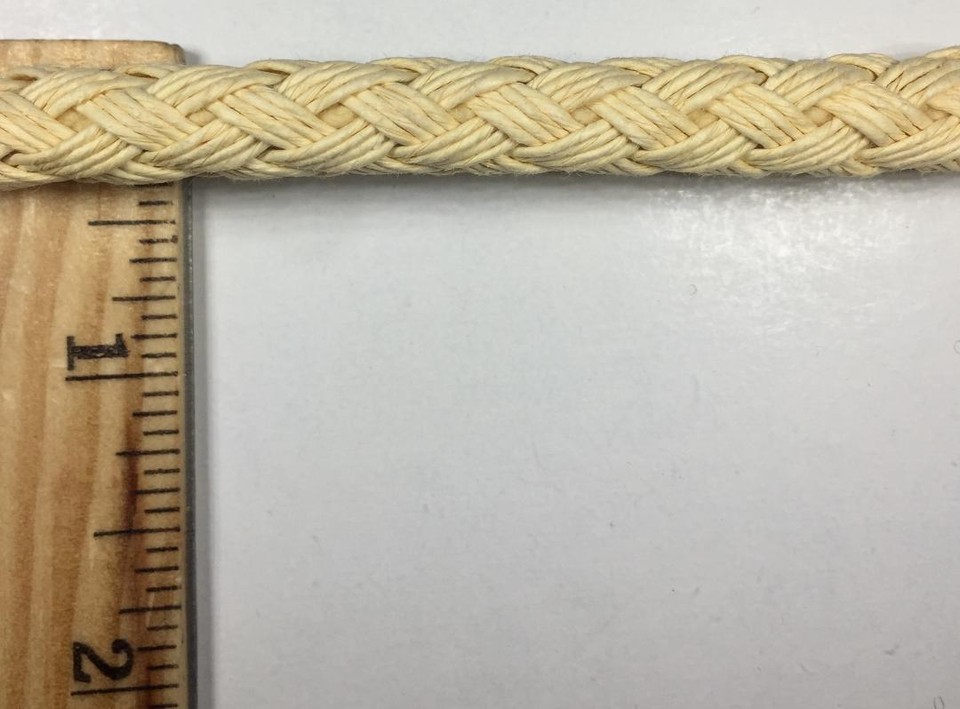 1/2" Plastic Braided Tubular Drawstring Cord -10 Continuous Yards- Many ...