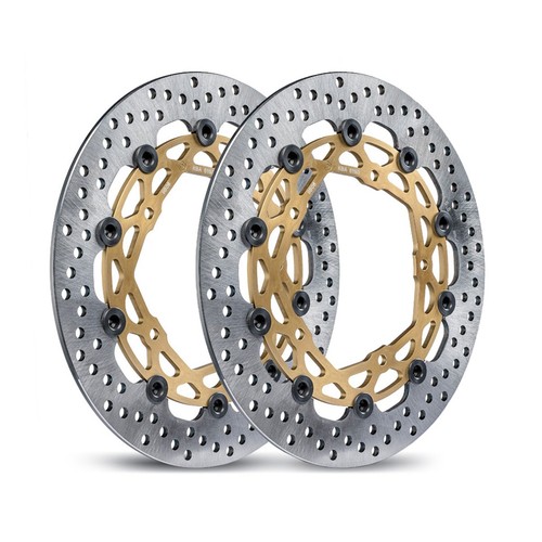 Disques de frein avant Brembo Supersport 300 mm Kawasaki Z1000 ABS 2007 ...