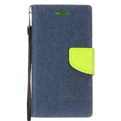 GSA Wallet Denim Case For Motorola Moto G6 X T1925 Dark Blue & Green | eBay
