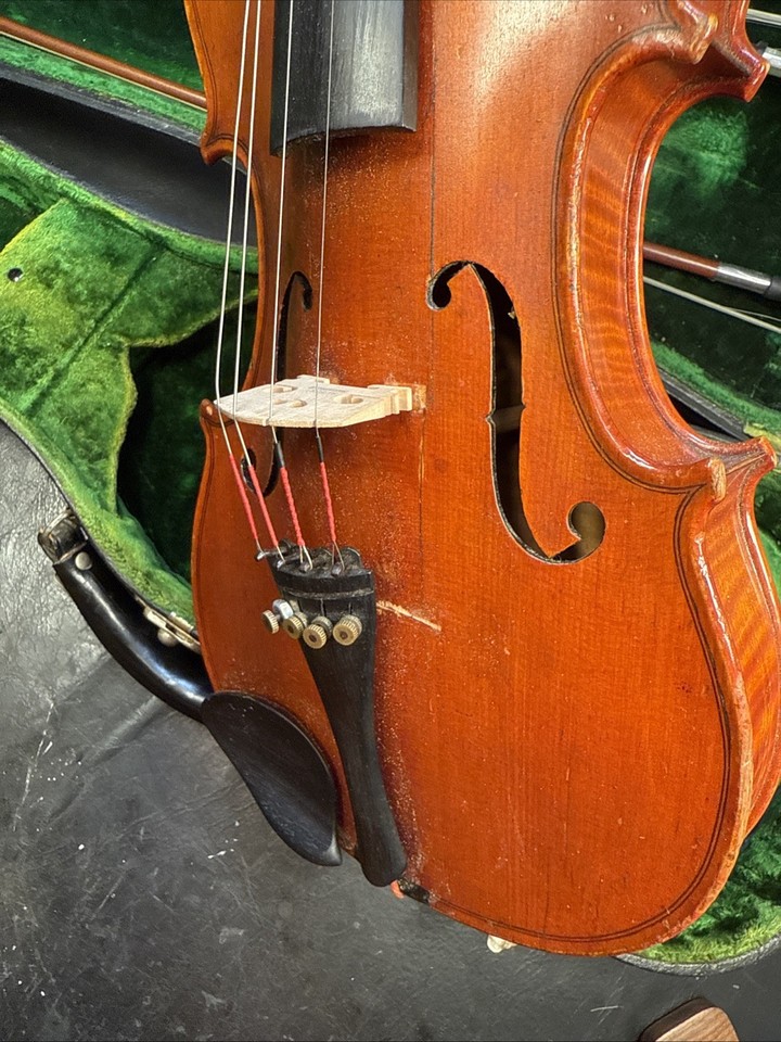 1899 Geo. H Perkins 4/4 Violin With Case And Two Bows | eBay