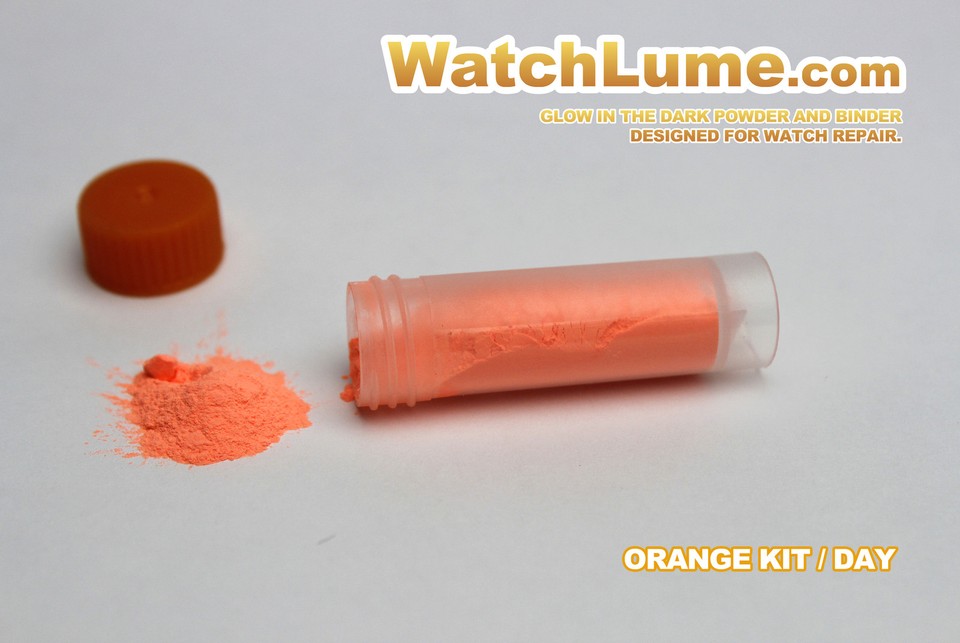 GLOW IN THE DARK PAINT WATCH LUME STRONTIUM LUMINOUS PASTE KIT REPAIR ...
