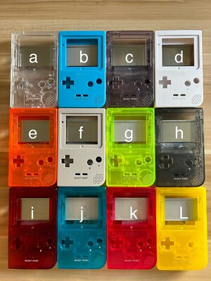 Premium Nintendo Game Boy Pocket Replacement Shells - For Large Size ...