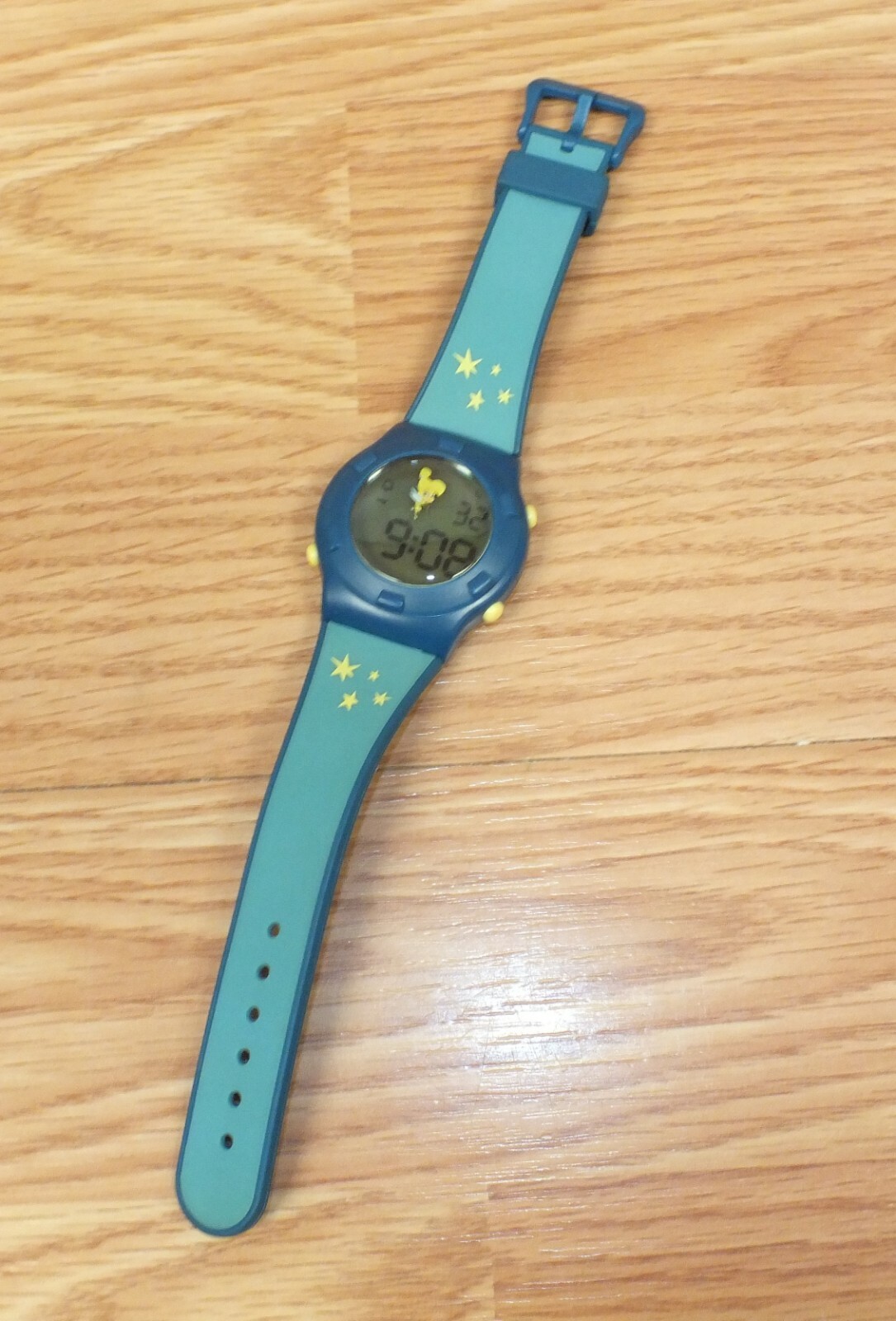 Exclusive Disney By SII (Mu0529) Digital Tinkerbell Watch - Blue / Teal ...