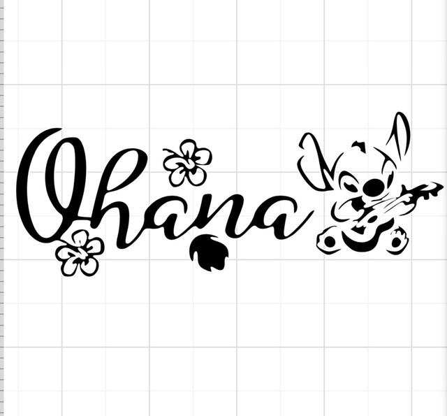 Sticker Clipartmag Ohana Kleurplaten Vinilo P758 Coche Sketch Coloring Page