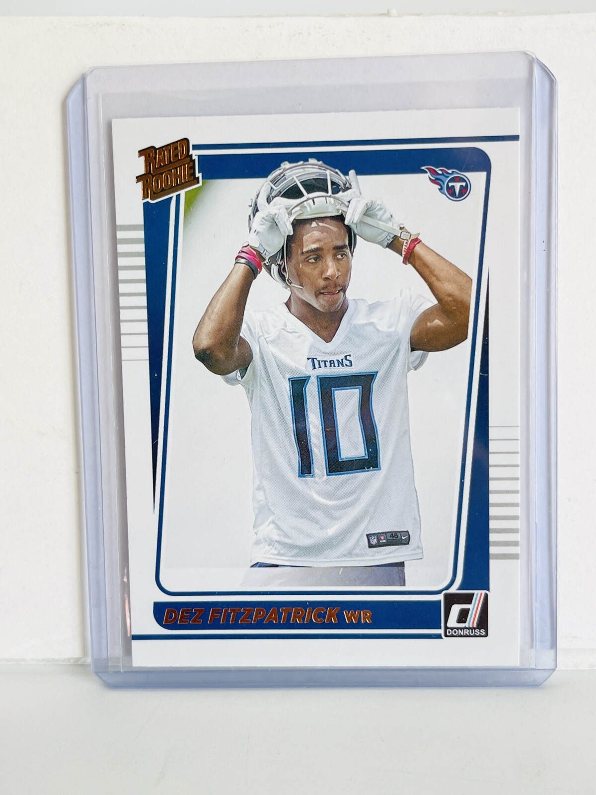 Dez Fitzpatrick 2021 Panini Donruss PORTRAIT Canvas Rated Rookie RC ...