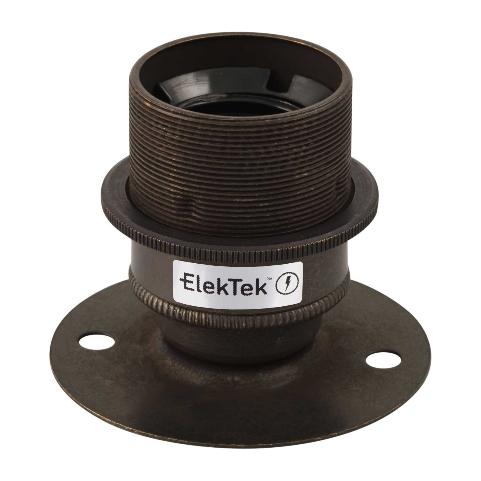 ElekTek E27 Batten Edison Screw ES Light Lamp Bulb Holder BESA Conduit ...