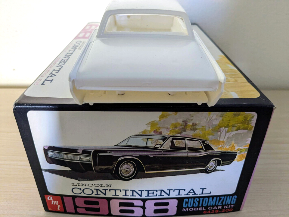 L@@K! *RARE *ORIGINAL VINTAGE AMT 1968 LINCOLN CONTINENTAL KIT ...