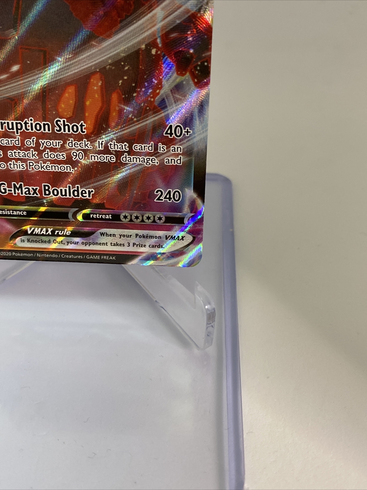 Pokemon - Coalossal VMAX - Vivid Voltage - 99/185 - Full Art - Pack ...