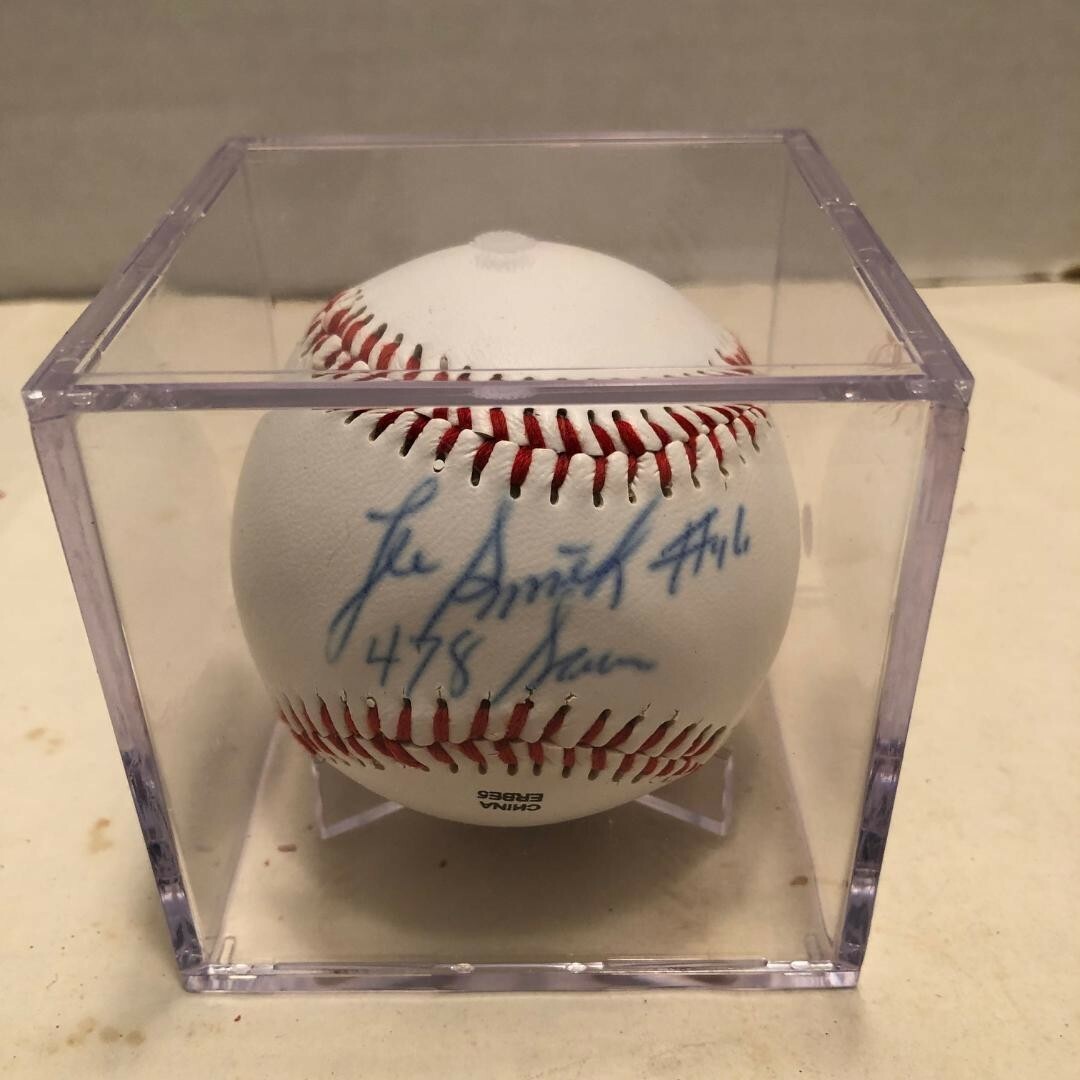 Lee Smith Autographed Baseball | eBay