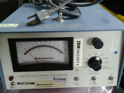 Datametrics barocel electronic manometer model 1173 | eBay