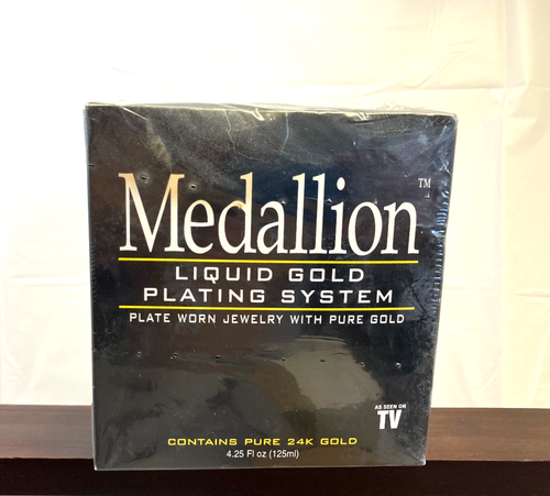 Medallion Liquid Gold Plating System W/ Pure 24K Gold,Jewelry Plating ...