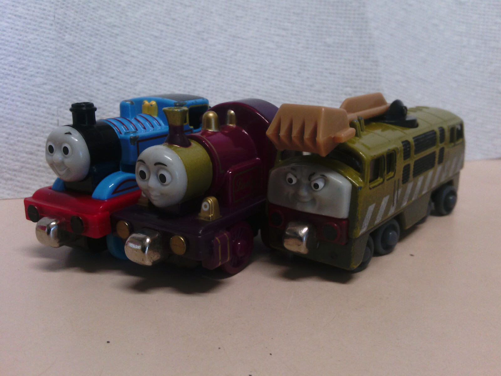 Thomas and Friends Take-Along Lady Diesel 10 Magic Railroad Bundle ...