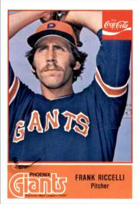 1977 Cramer/Coca-Cola Minor League Frank Riccelli Phoenix Giants #12 | eBay