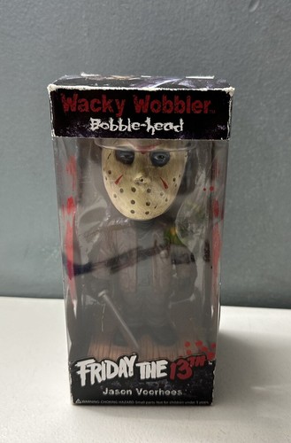 Funko Wacky Wobbler Bobblehead Friday 13th 2010 Jason Voorhees Figure ...